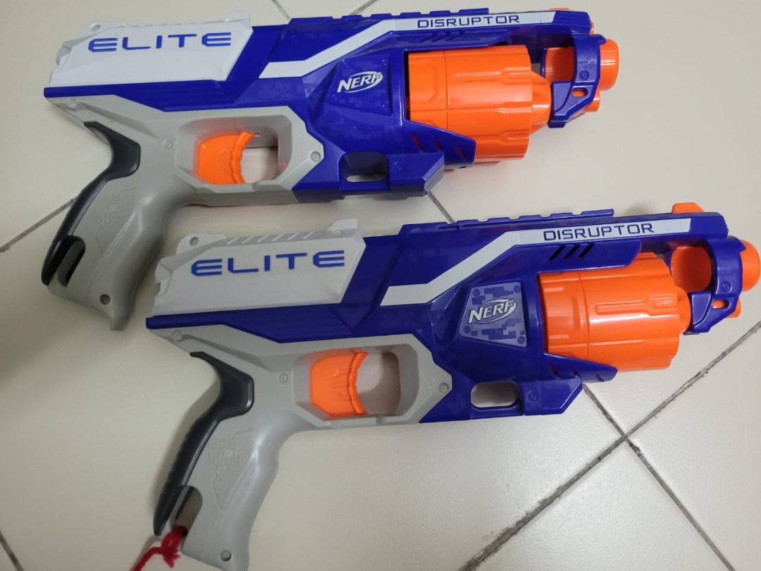Nerf Gun Elite Disruptor - 2 units, Hobbies & Toys, Toys & Games on ...