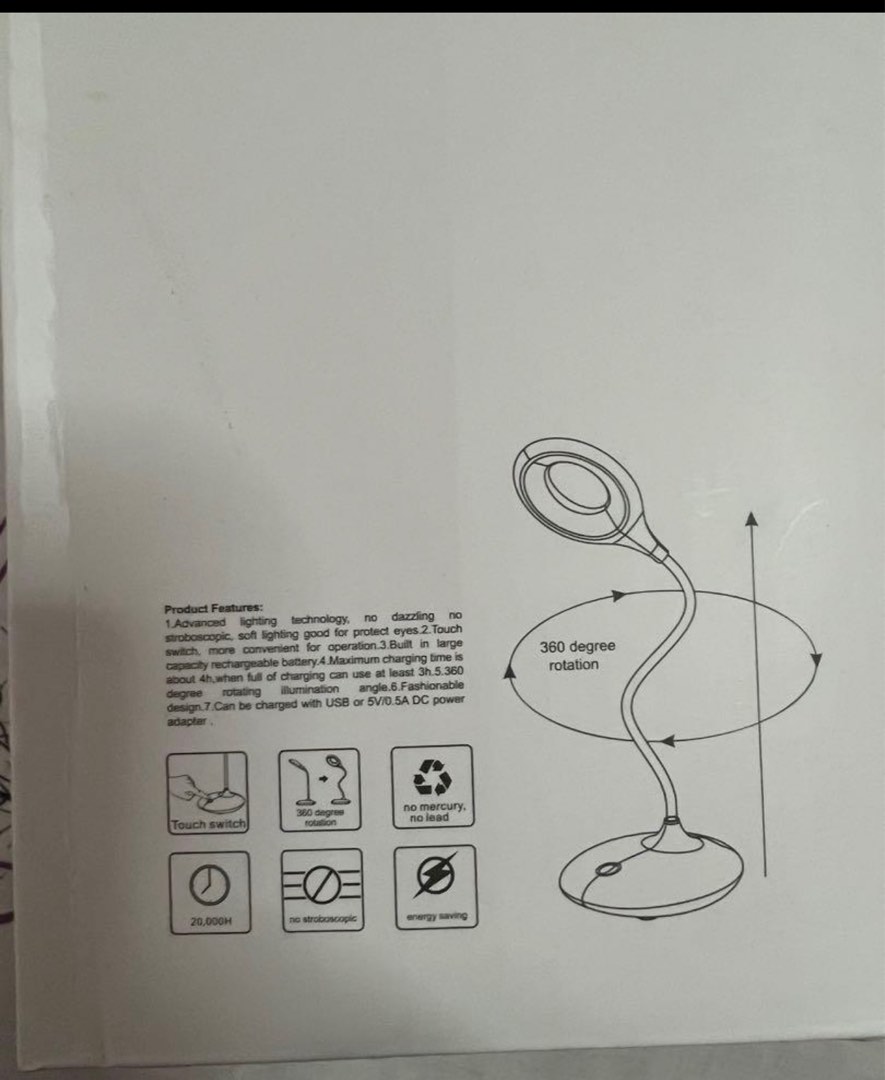 New Miniso Led Lamp, Furniture & Home Living, Lighting & Fans, Lighting ...