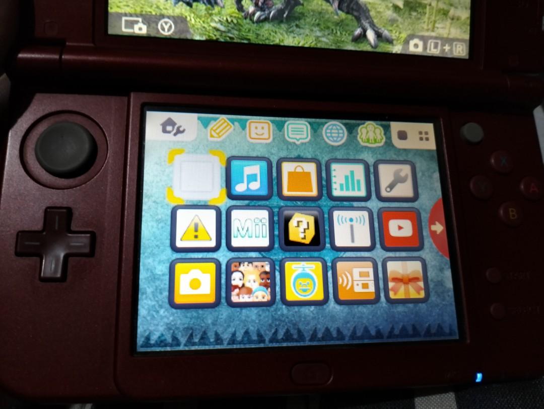 New Nintendo 3DS XL Metallic Red, Video Gaming, Video Game Consoles ...