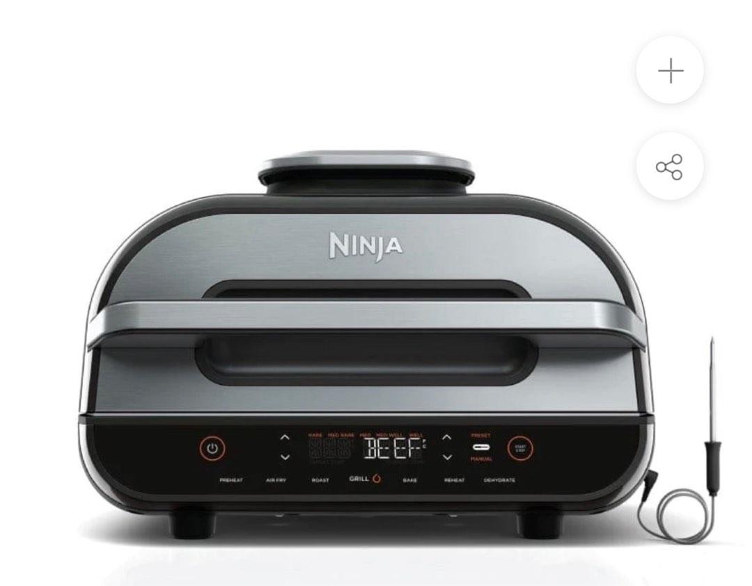 NINJA FOODI SMART XL GRILL & AIR FRYER - AG551, TV & Home Appliances ...