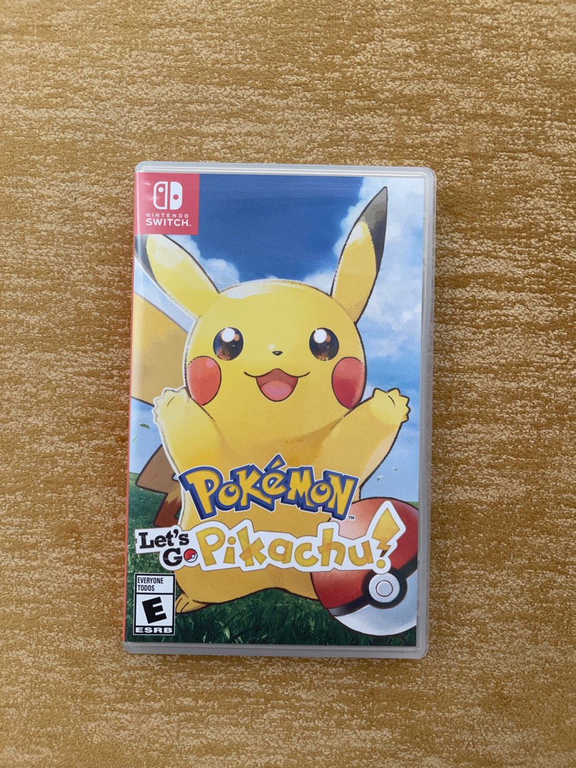 Nintendo Switch Game - Pokemon: Lets Go Pikachu!, Video Gaming, Video ...