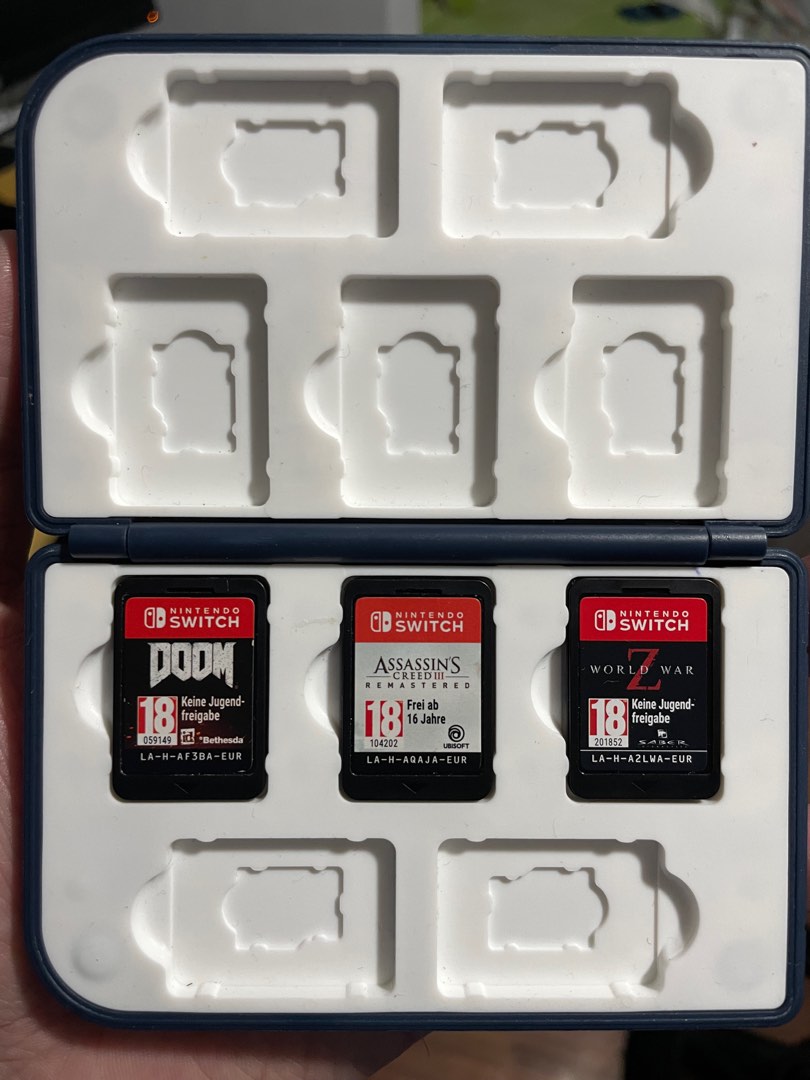 Nintendo Switch Game Cards, Video Gaming, Video Games, Nintendo on ...