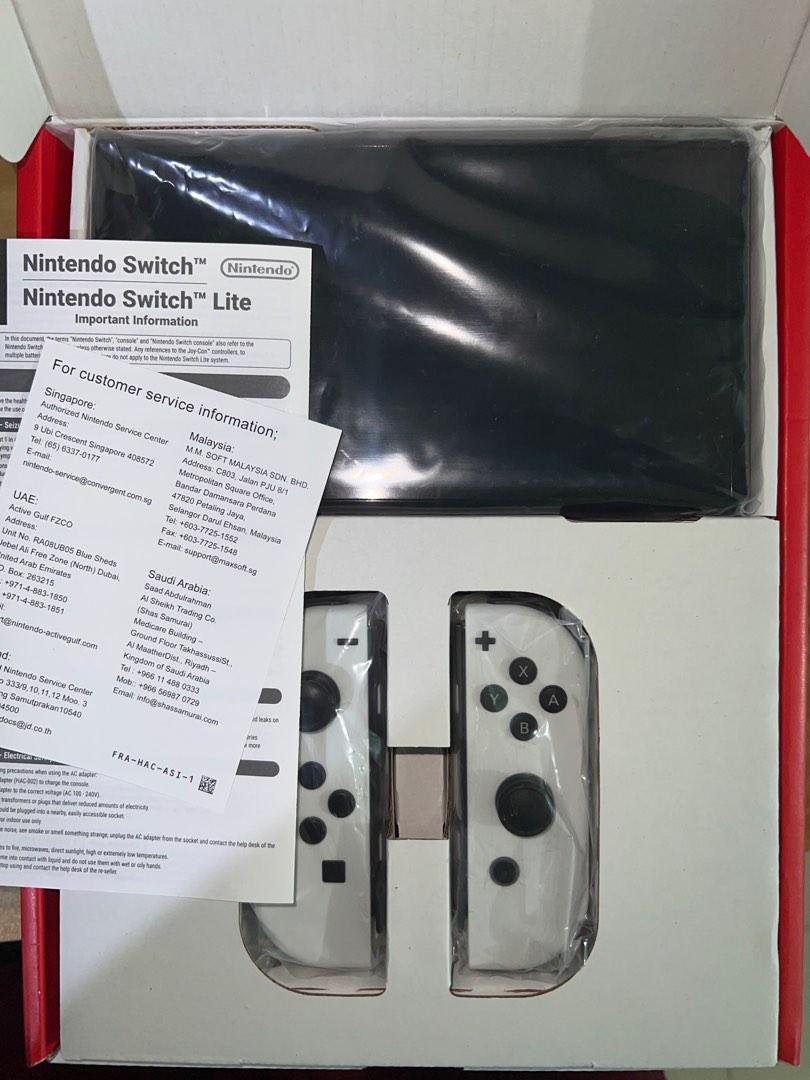 Nintendo Switch OLED (Set w/ The Legend of Zelda Breathe of the Wild ...