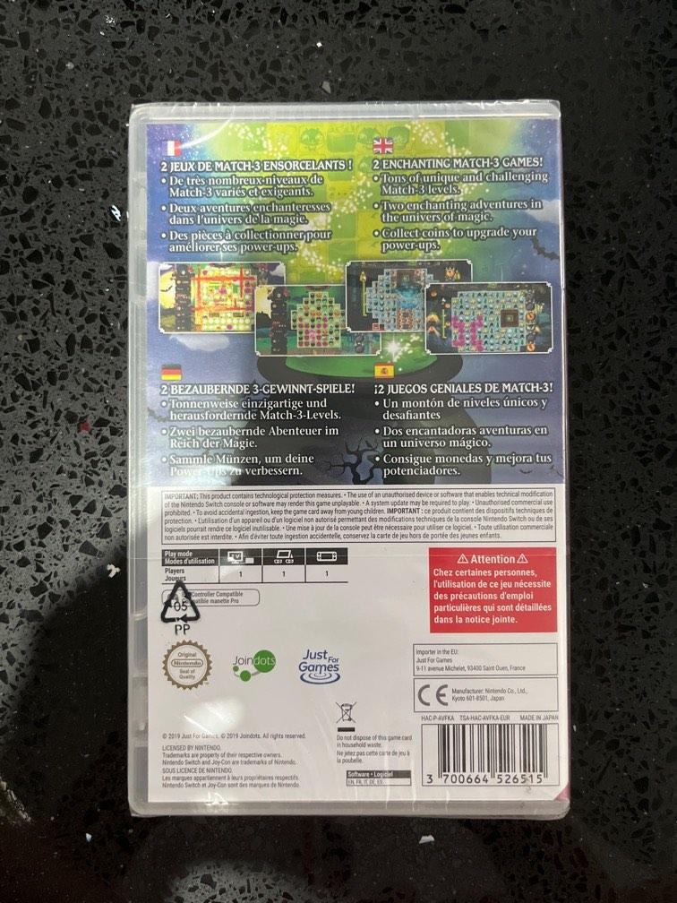 Nintendo switch Secrets of magic the book of spells gen 1 gen 2 oled ...