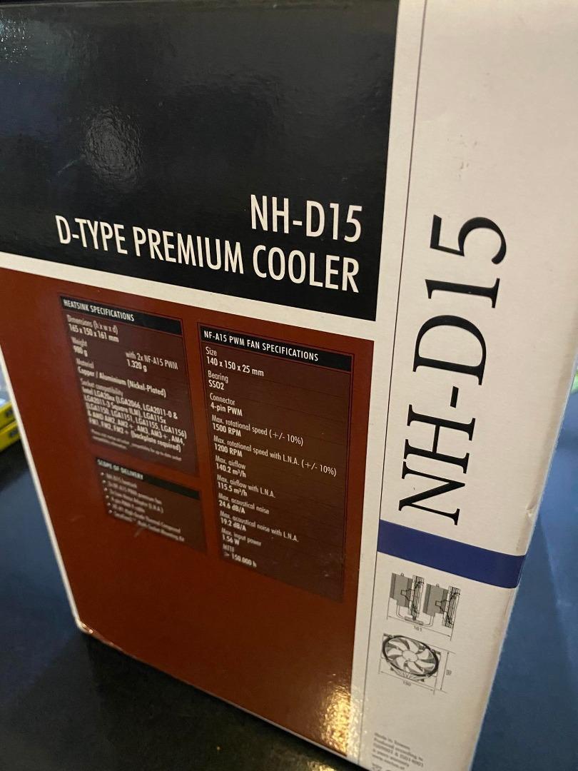 Noctua NH-D15 CPU Cooler, Computers & Tech, Parts & Accessories ...