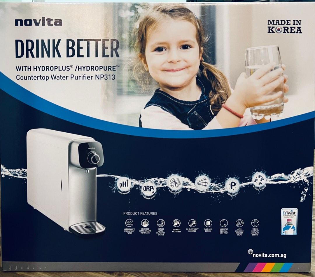 NOVITA NP313 BLACK HYDROPURE NOVITA WATER PURIFIER, TV & Home ...