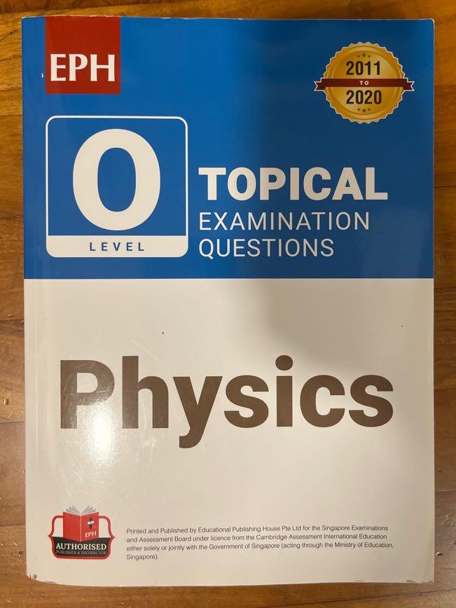 O Level Pure Physics TYS, Hobbies & Toys, Books & Magazines, Assessment ...