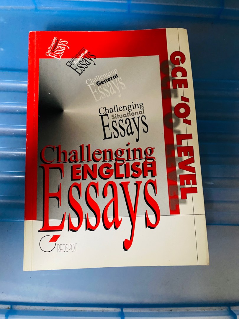O LEVELS Challenging English Essays, Hobbies & Toys, Books & Magazines ...