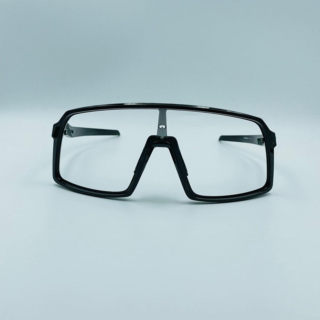 Oakley Sutro Polished Black (Blue Logo) Frame only, Men's Fashion ...