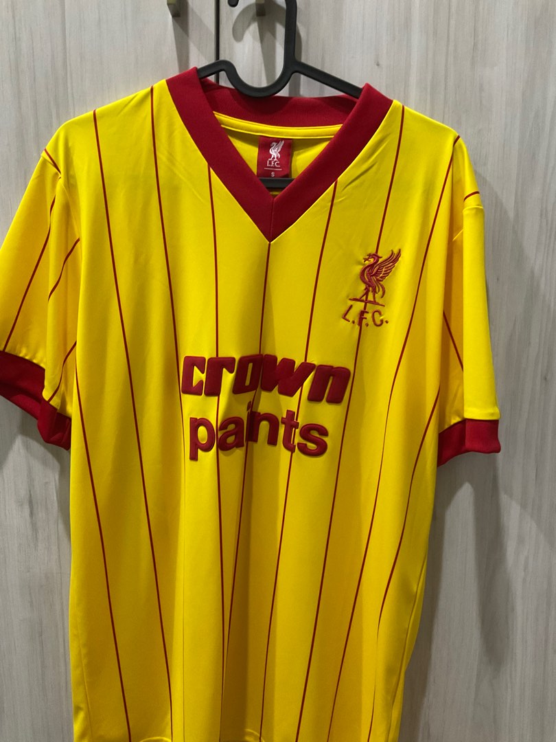 Official Liverpool FC retro jersey away 1983/84, Men's Fashion ...