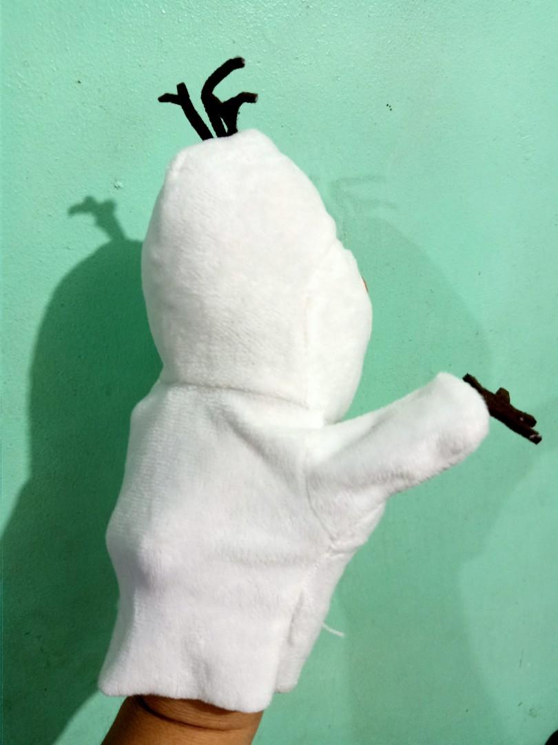 OLAF FROM FROZEN HAN PUPPET, Hobbies & Toys, Toys & Games on Carousell