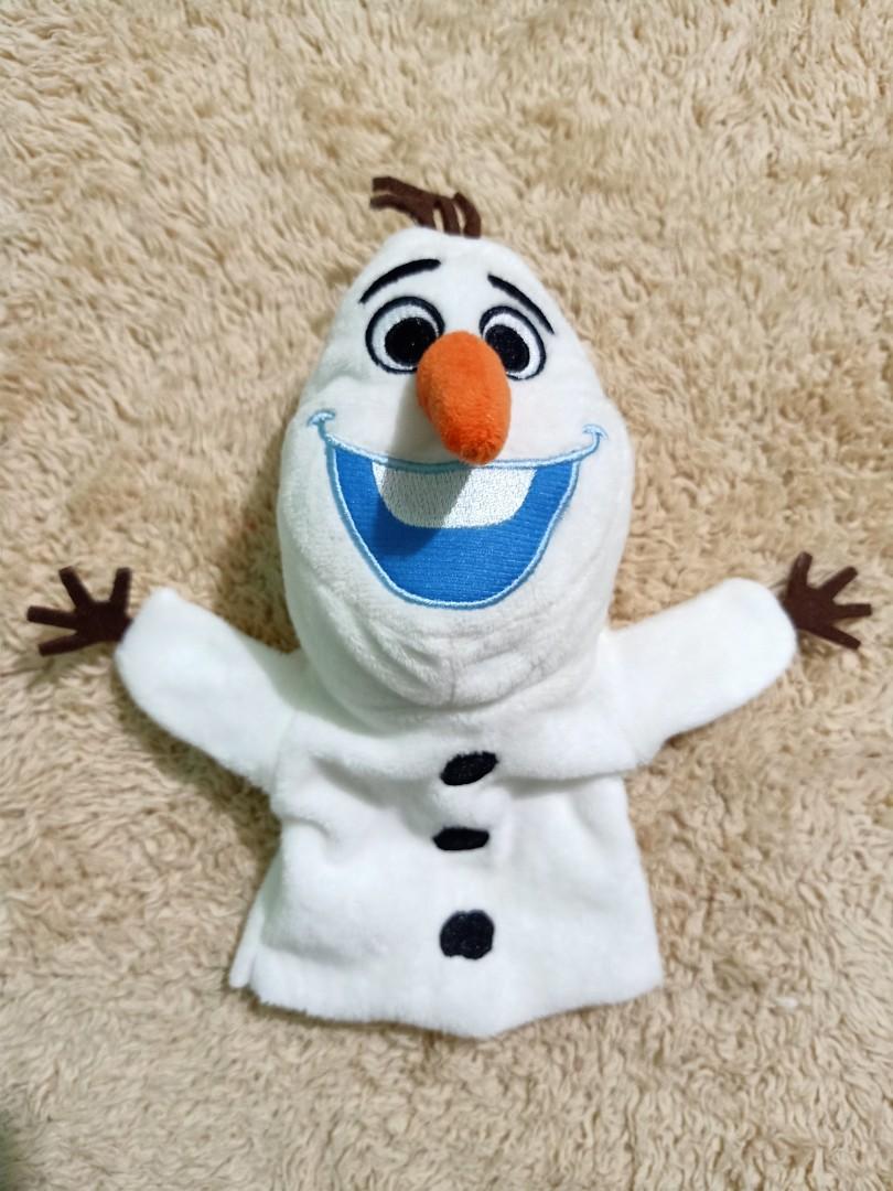 OLAF FROM FROZEN HAN PUPPET, Hobbies & Toys, Toys & Games on Carousell