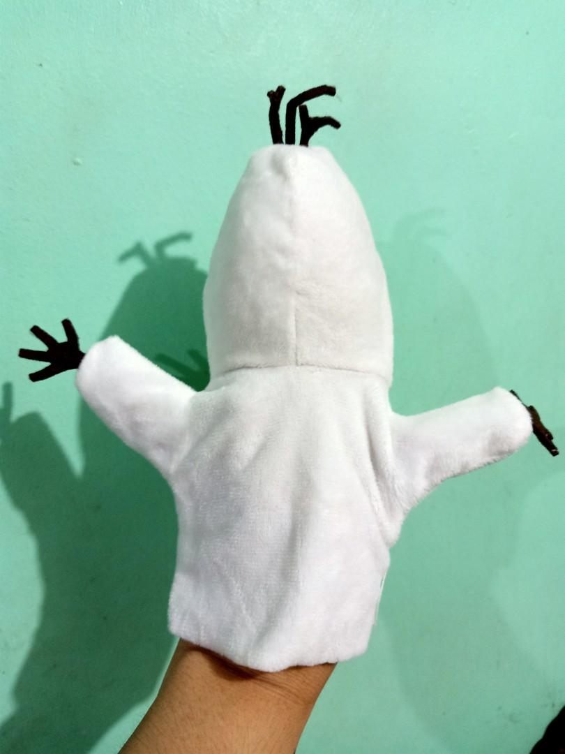 OLAF FROM FROZEN HAN PUPPET, Hobbies & Toys, Toys & Games on Carousell