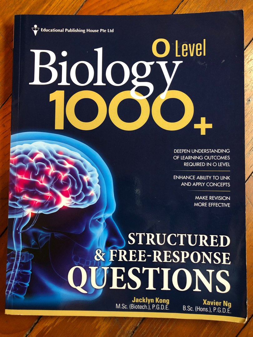 Olevel Pure Biology assessment book (structured questions), Hobbies ...