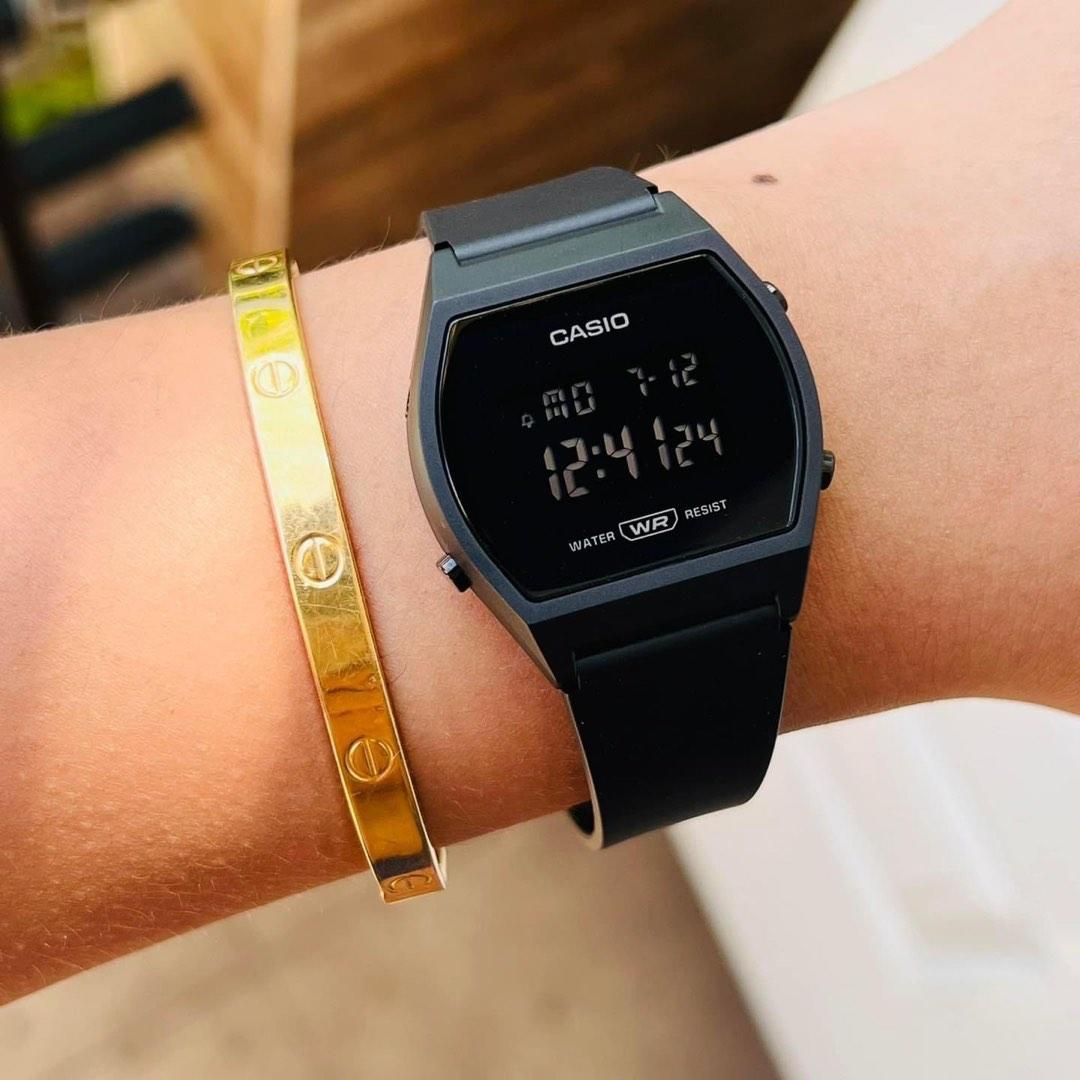 Original casio rubber watch, Women's Fashion, Watches & Accessories ...