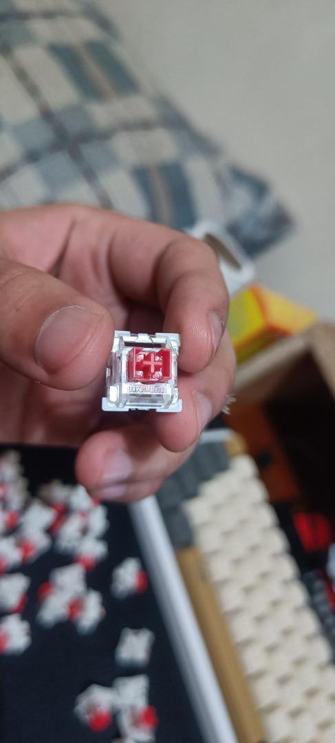 Outemu Red Switches 3 Pin 30 pcs, Computers & Tech, Parts & Accessories ...