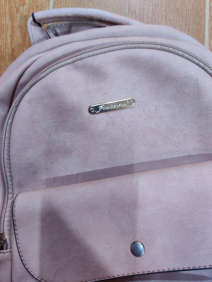 Pink Jovanni Backpack, Women's Fashion, Bags & Wallets, Backpacks on ...