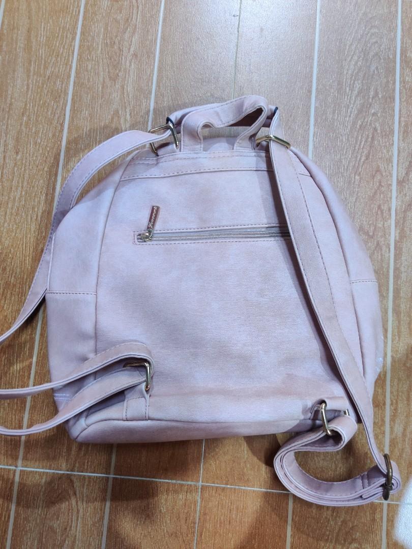 Pink Jovanni Backpack, Women's Fashion, Bags & Wallets, Backpacks on ...
