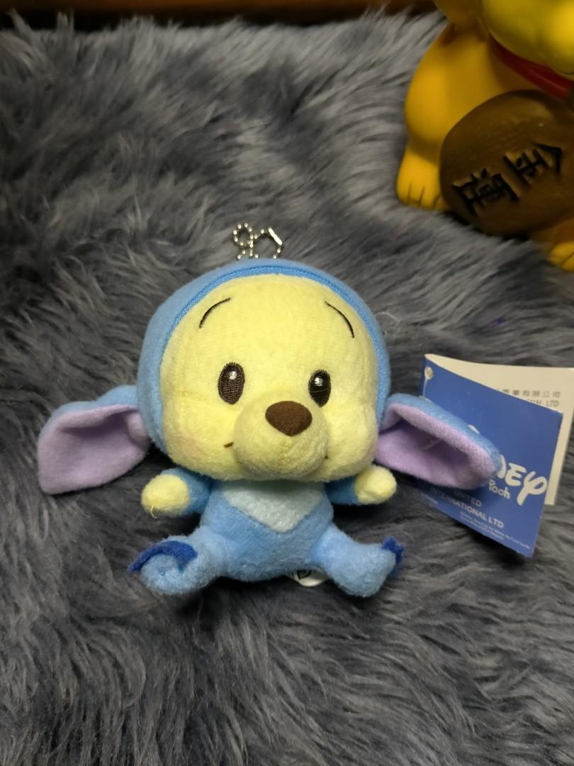 Plushie Key Charms Pooh in stitch costume, Hobbies & Toys, Toys & Games ...