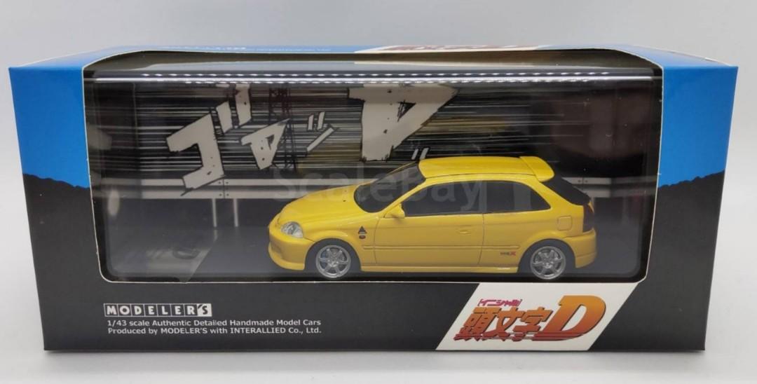 1/43 HI STORY MODELER'S MD43217 INITIAL D HONDA CIVIC TYPE R EK9 model ...
