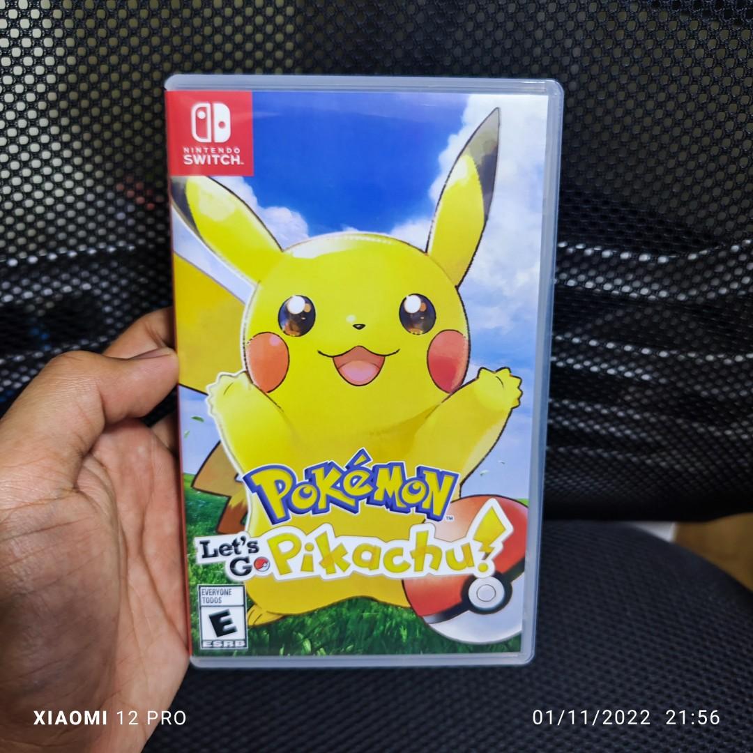 Pokemon lets go pikachu switch game, Video Gaming, Video Games ...