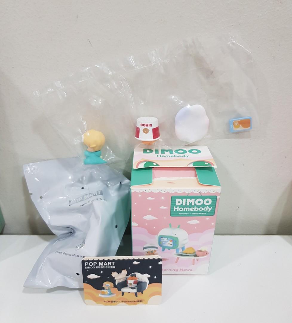 Pop Mart Dimoo Homebody Secret Pack - Binge Watcher, Hobbies & Toys ...