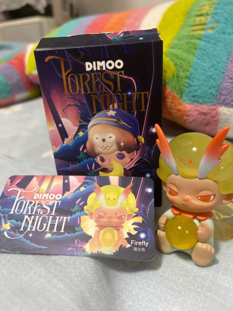 Popmart Dimoo Forest Night Firefly, Hobbies & Toys, Toys & Games on ...