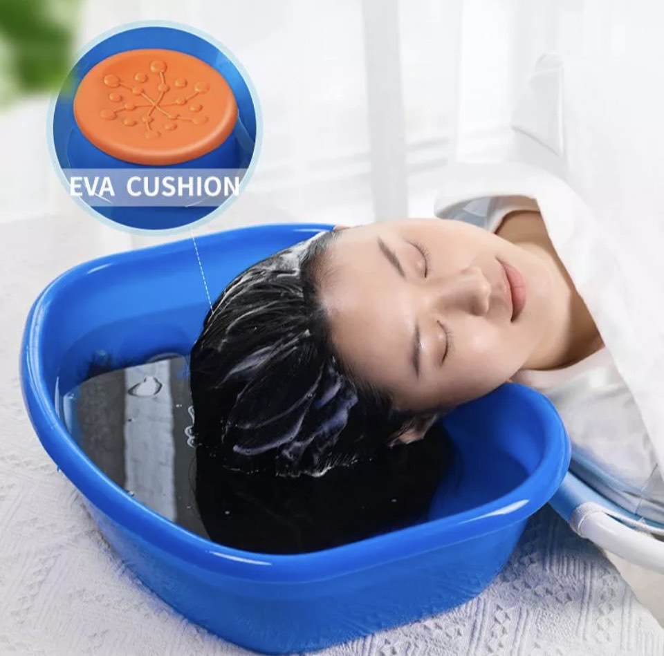 Portable Hair Washing Basin Furniture And Home Living Bathroom