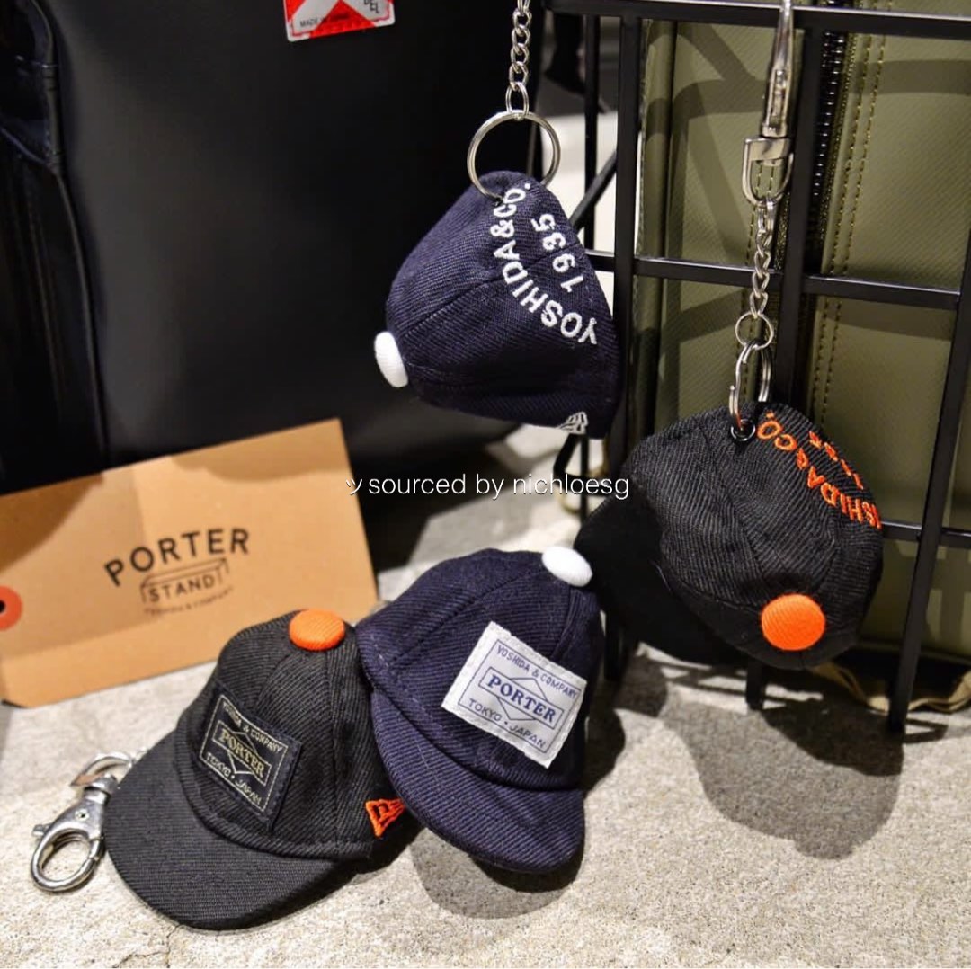 PORTER NEW ERA MINI CAP KEYCHAIN, Men's Fashion, Watches & Accessories ...