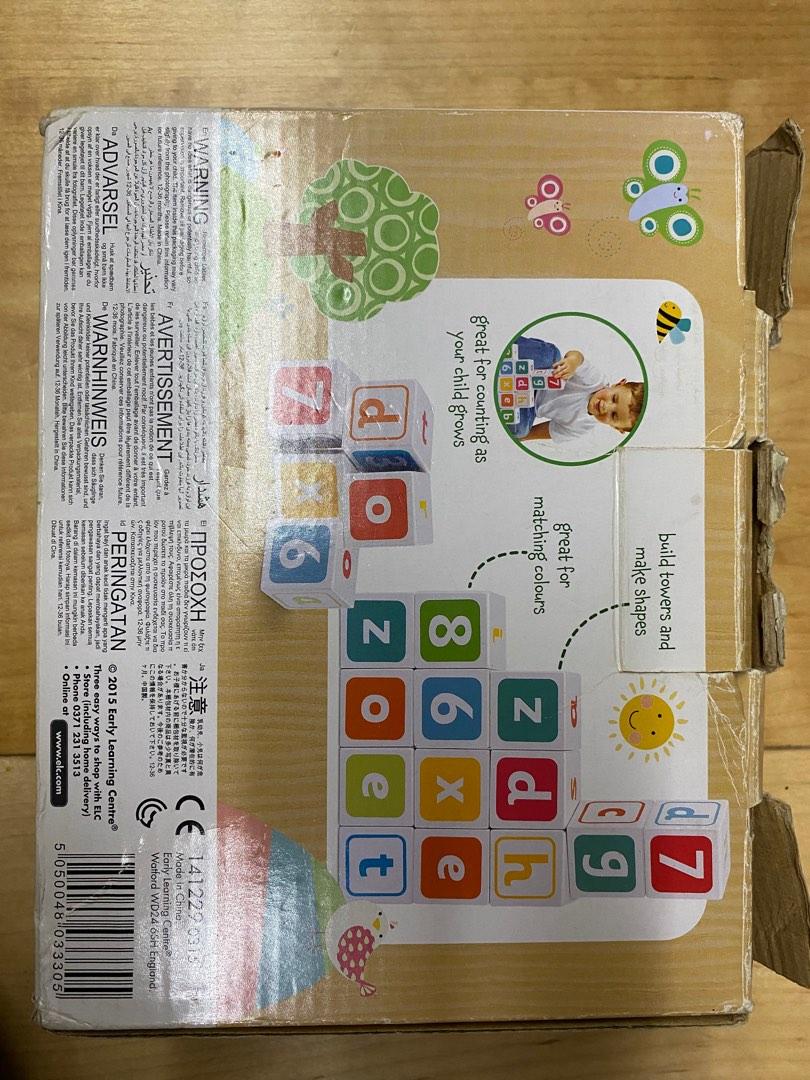 Pre loved ELC Alphabet blocks, Babies & Kids, Infant Playtime on Carousell
