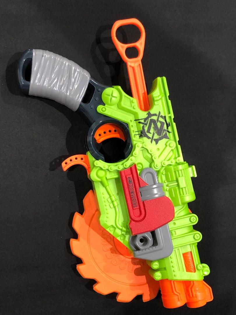 PRELOVED NERF CROSSCUT ZOMBIE STRIKE Like New 100% ORIGINAL, Toys ...