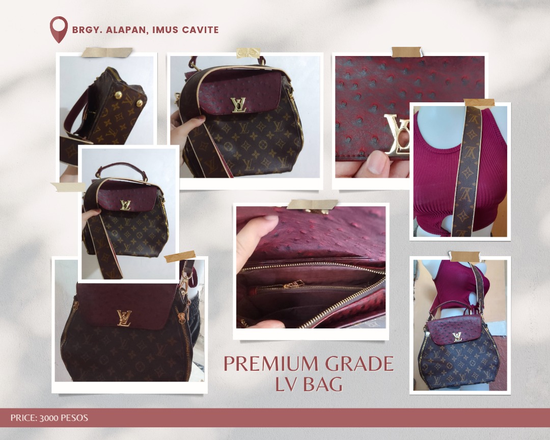 Premium Grade LV Bag, Luxury, Bags & Wallets on Carousell