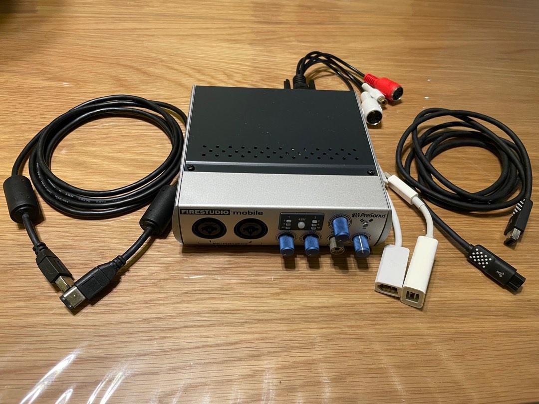 Presonus Firestudio Mobile FireWire Audio Interface with 8 Audio Inputs ...