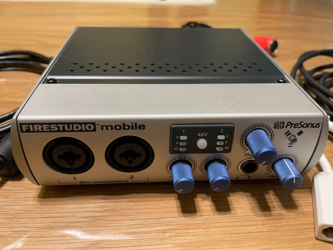 Presonus Firestudio Mobile FireWire Audio Interface with 8 Audio Inputs ...