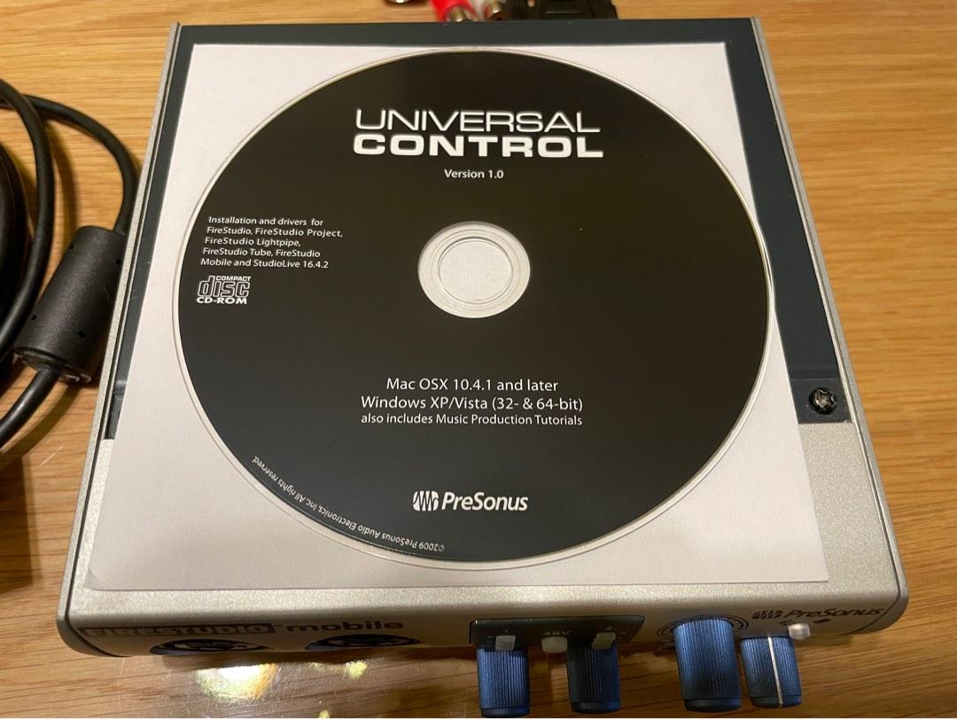 Presonus Firestudio Mobile FireWire Audio Interface with 8 Audio Inputs ...