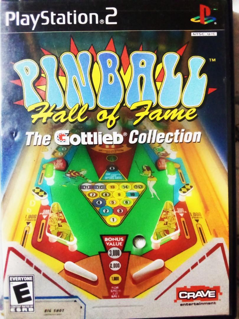 PS2 Game: Pinball Hall of Fame (Complete), Video Gaming, Video Games ...