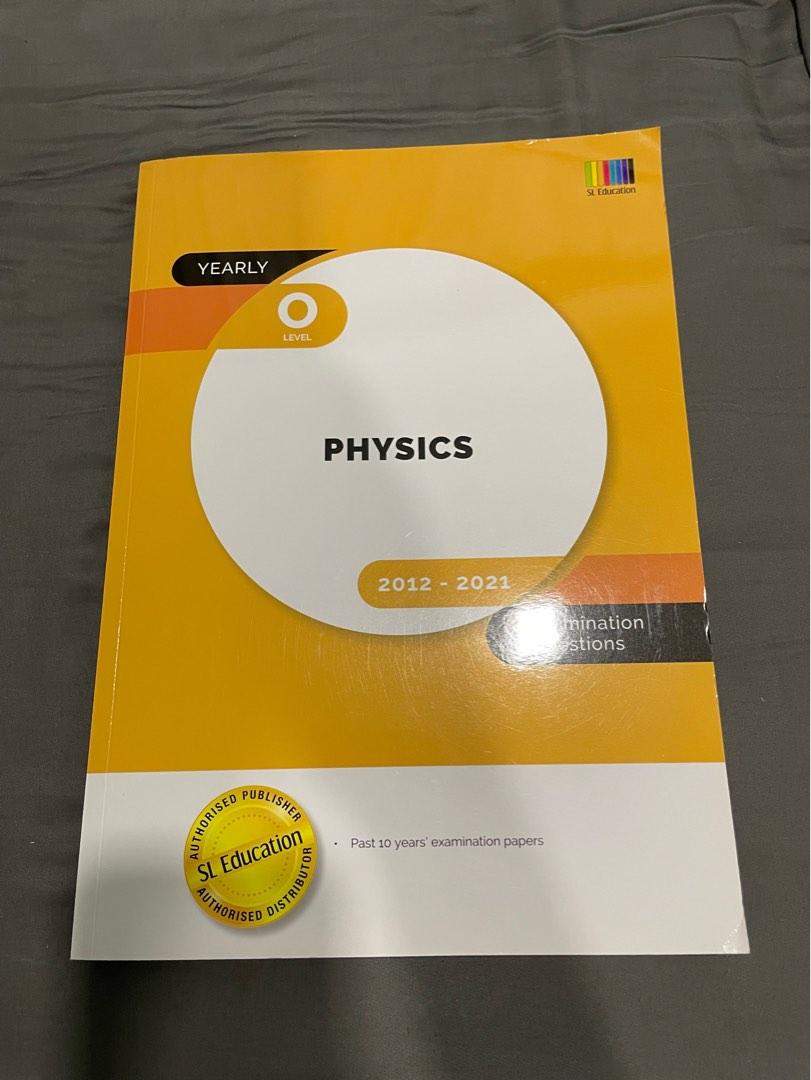 Pure Physics Olevel Yearly TYS, Hobbies & Toys, Books & Magazines ...