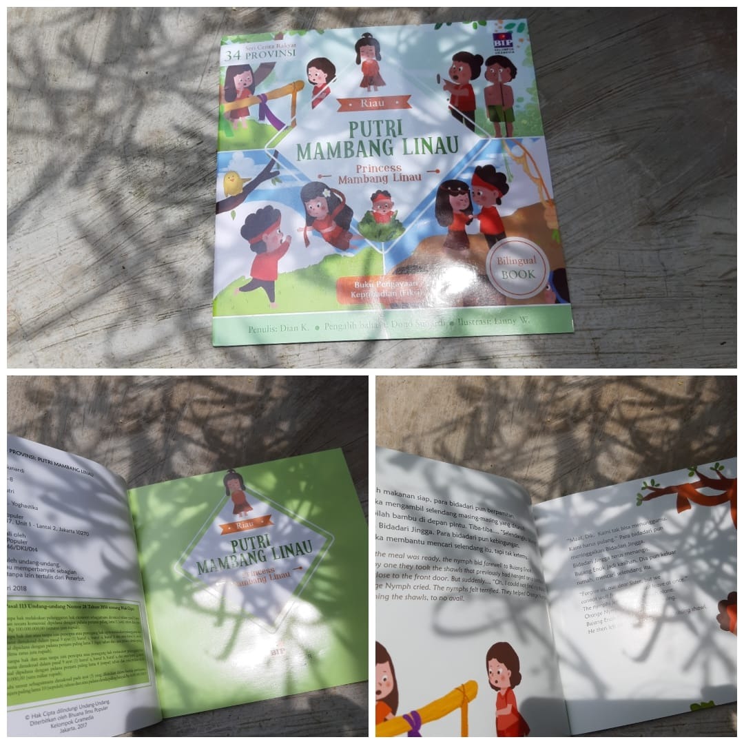 Putri Mambang Linau Riau Seri Cerita Rakyat 34 Provinsi Buku anak ...