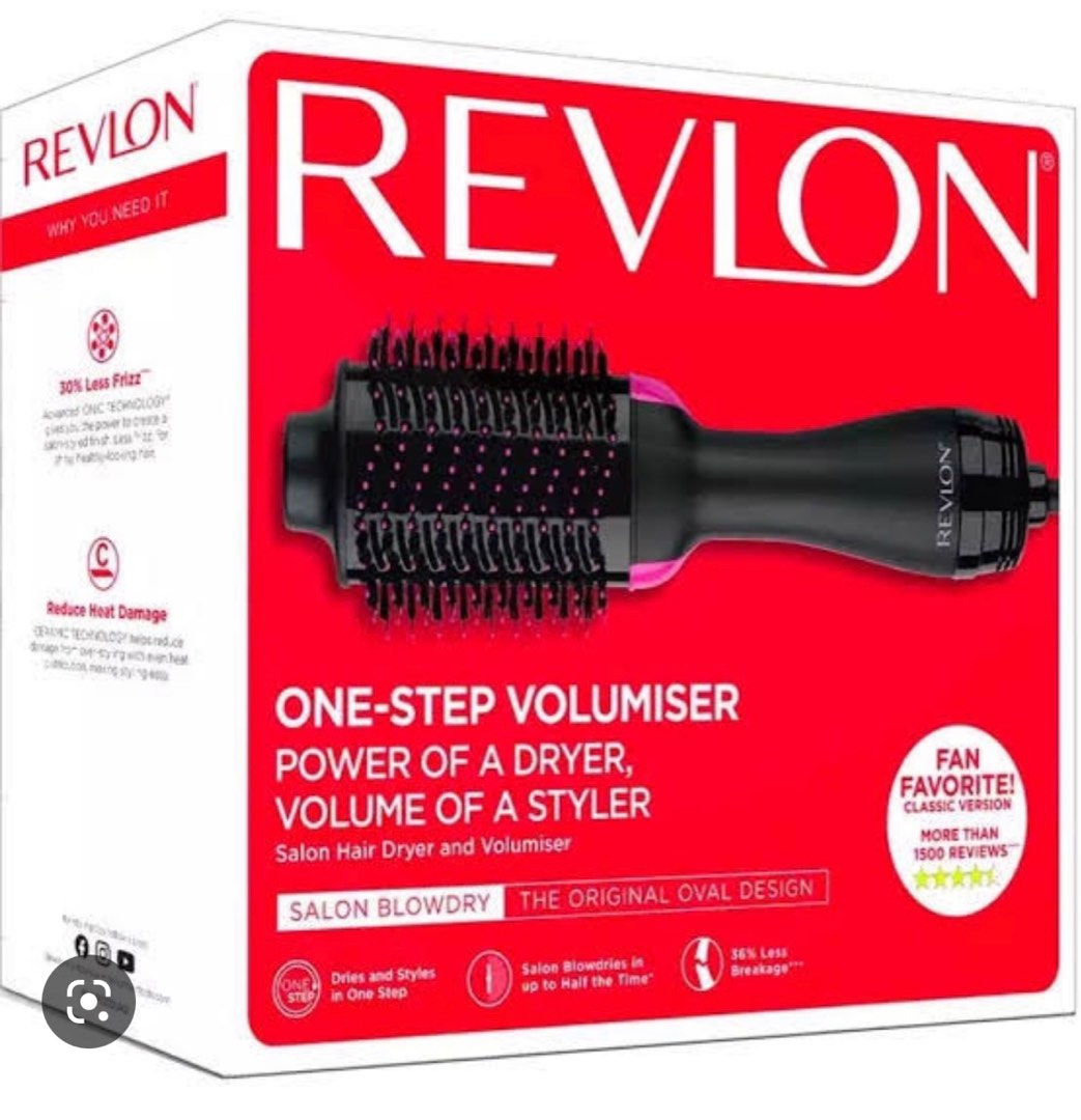 REVLON One-Step Volumizer Hair Dryer Brush BRAND NEW, Beauty & Personal ...