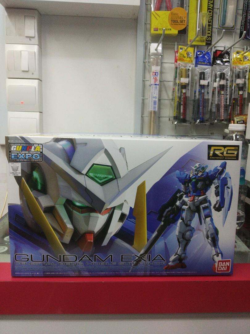 RG Real Grade 1/144 Gundam Exia Extra Finish Gunpla Expo Ver., Hobbies ...