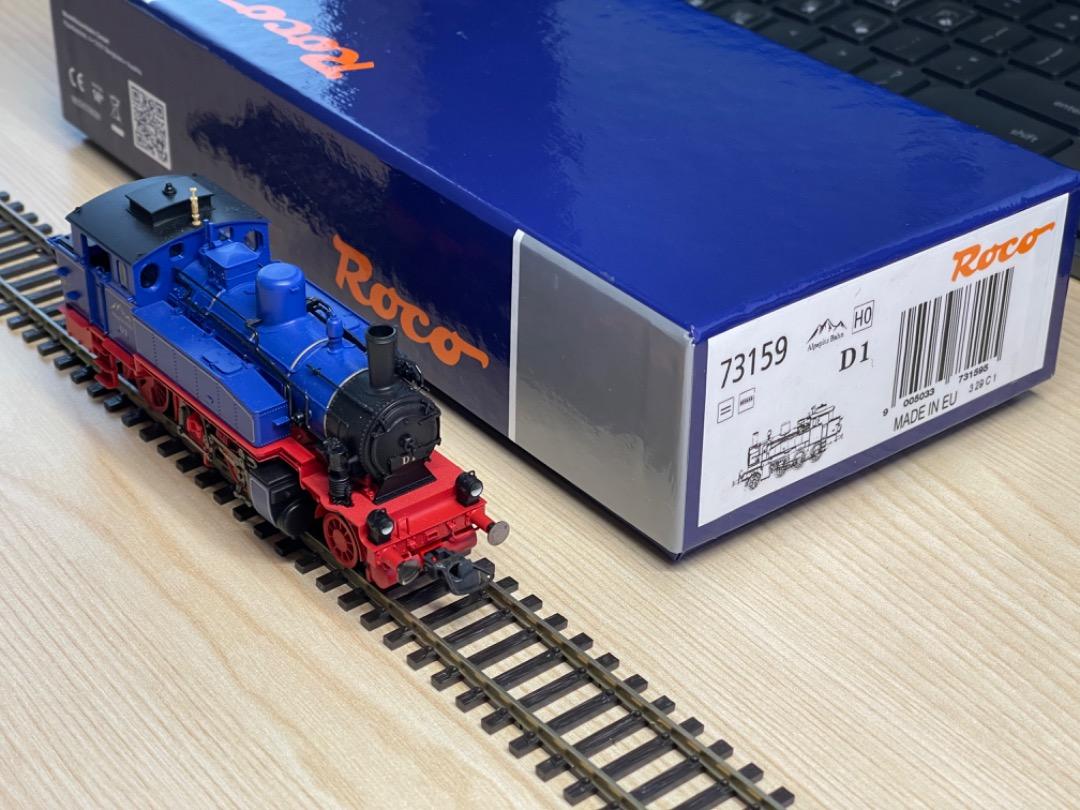 Roco 73159 Cogwheel steam locomotive of the Alpspitz Bahn. DC Version ...