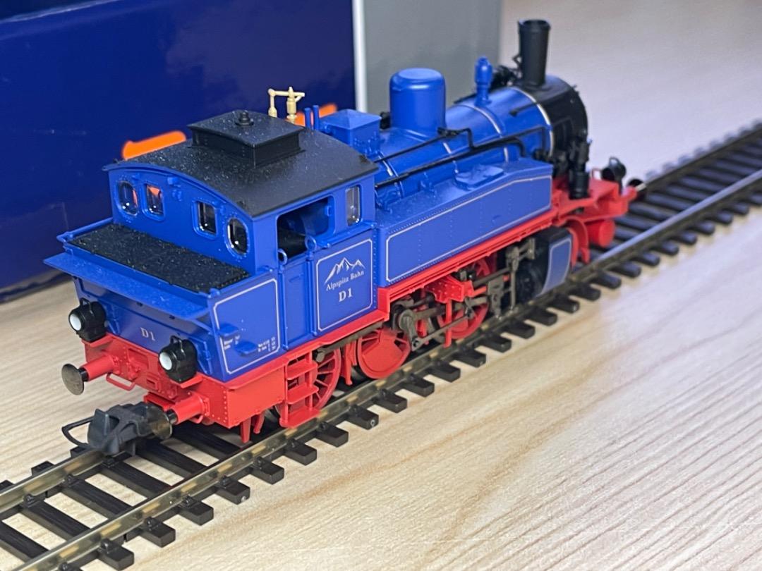 Roco 73159 Cogwheel steam locomotive of the Alpspitz Bahn. DC Version ...