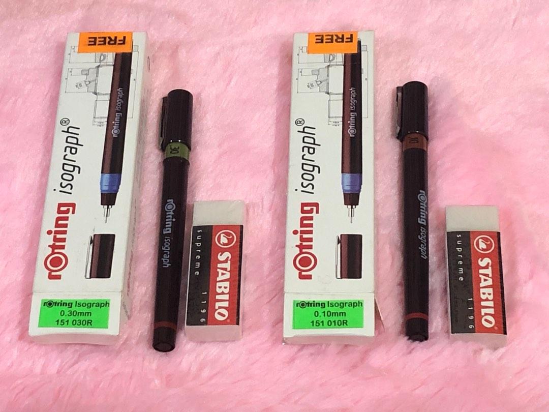Rotring Tech Pens Technical Pens Isograph SET, Hobbies & Toys ...