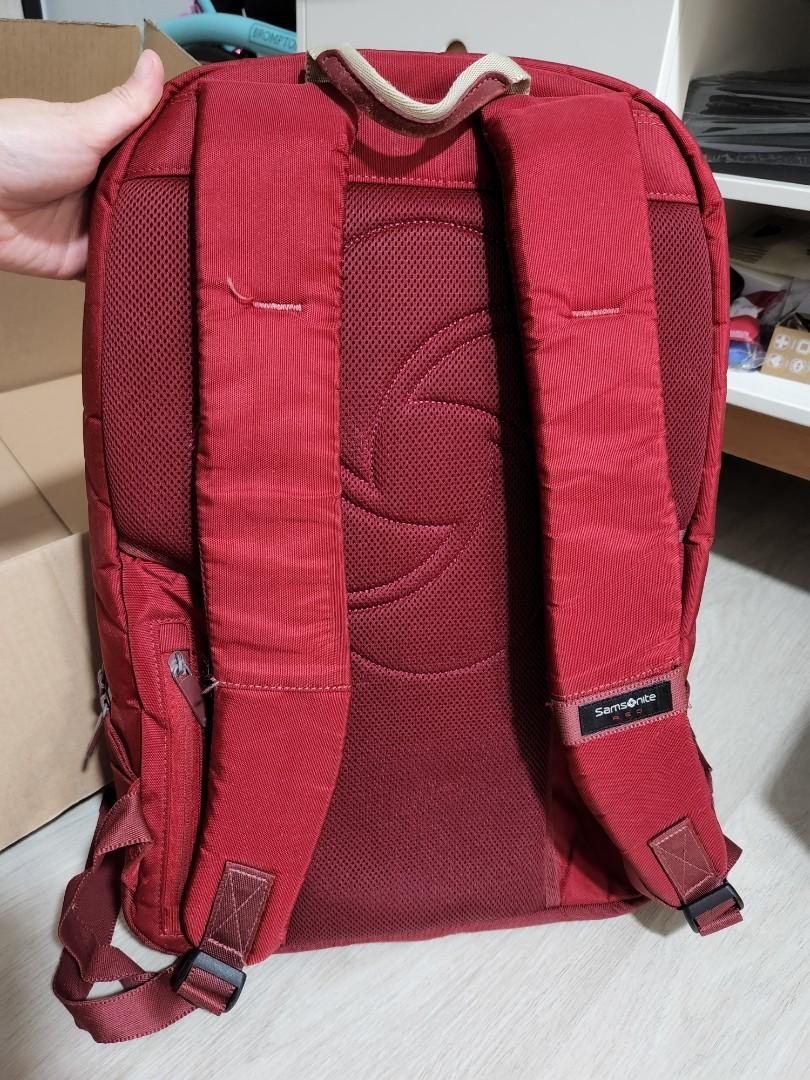 Samsonite red, Men's Fashion, Bags, Backpacks on Carousell
