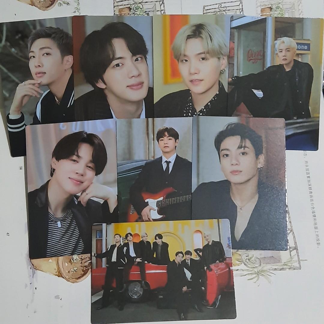Unsealed BTS Permission to Dance On Stage 5-set Mini Photocard, Hobbies ...