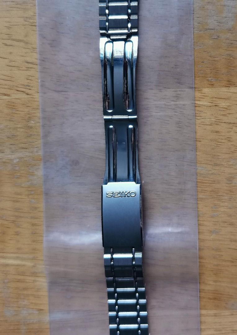 Seiko Stelux STL 19mm Watch Bracelet (Brand New), Men's Fashion ...