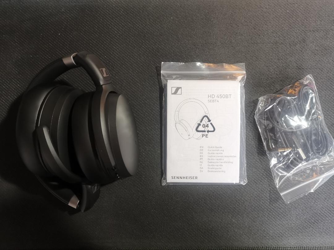 Sennheiser HD450 BT Over Ear Wireless Headphones with Active Noise ...