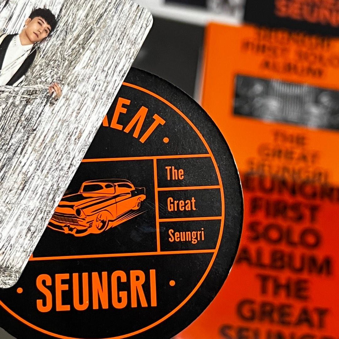 SEUNGRI 1st SOLO ALBUM: THE GREAT SEUNGRI, Hobbies & Toys, Memorabilia ...