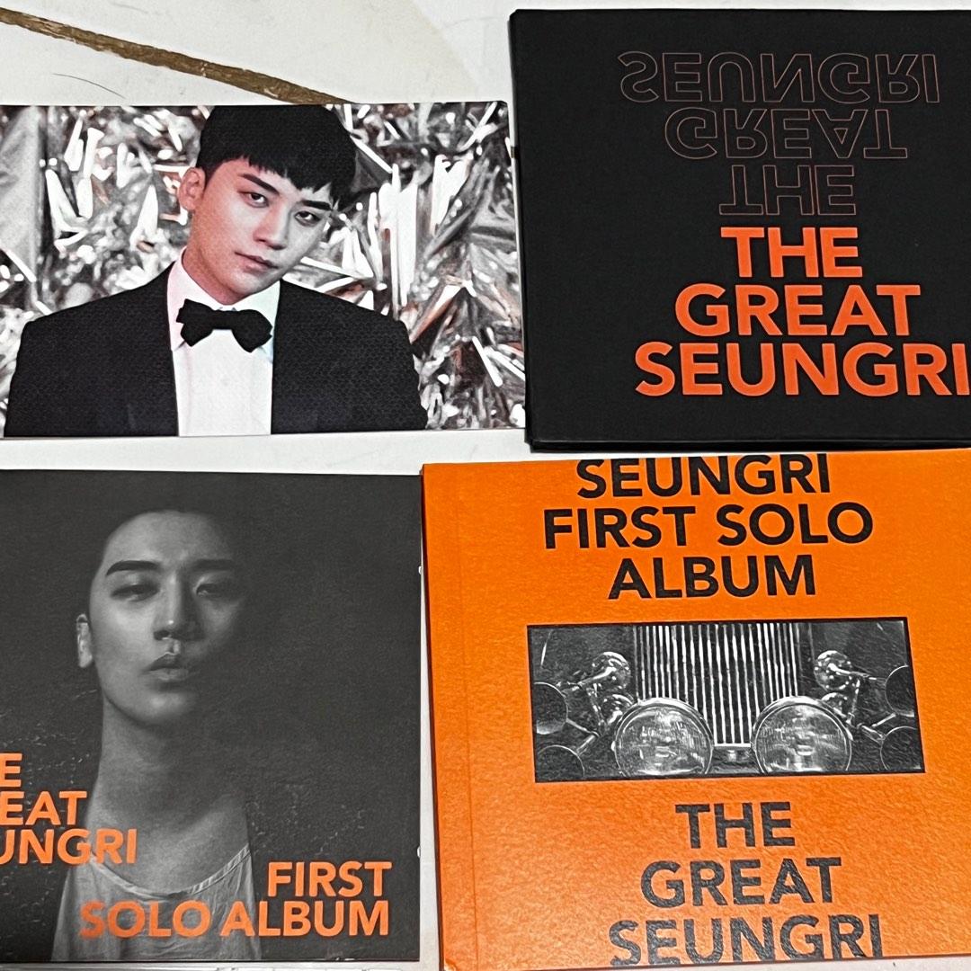 SEUNGRI 1st SOLO ALBUM: THE GREAT SEUNGRI, Hobbies & Toys, Memorabilia ...