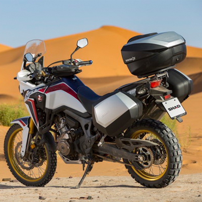 SHAD side rear boxes box luggage touring adventure universal cargo SH37 ...